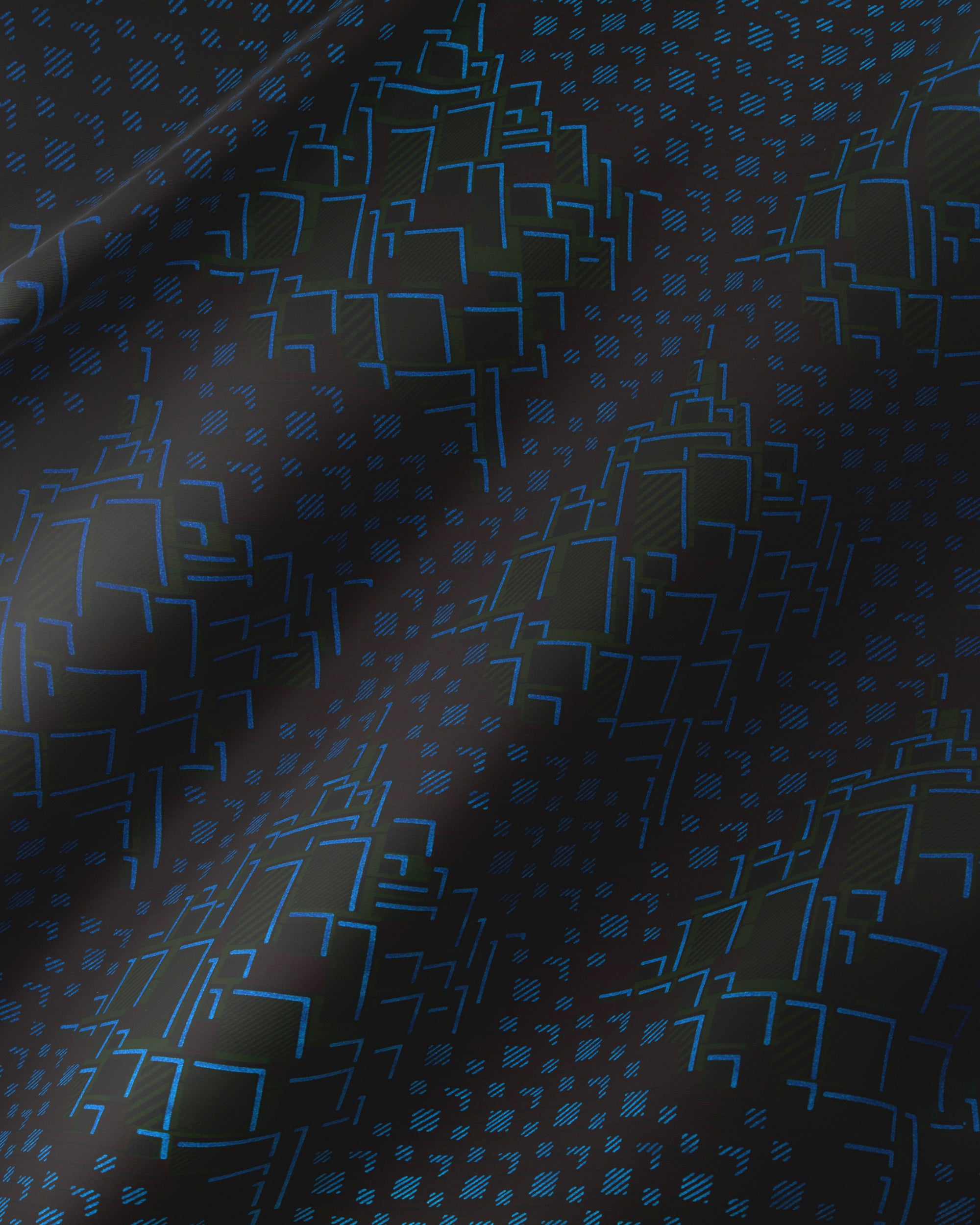 Sky Wax | VL03826.172 | Royal Blue Embellished – Vlisco
