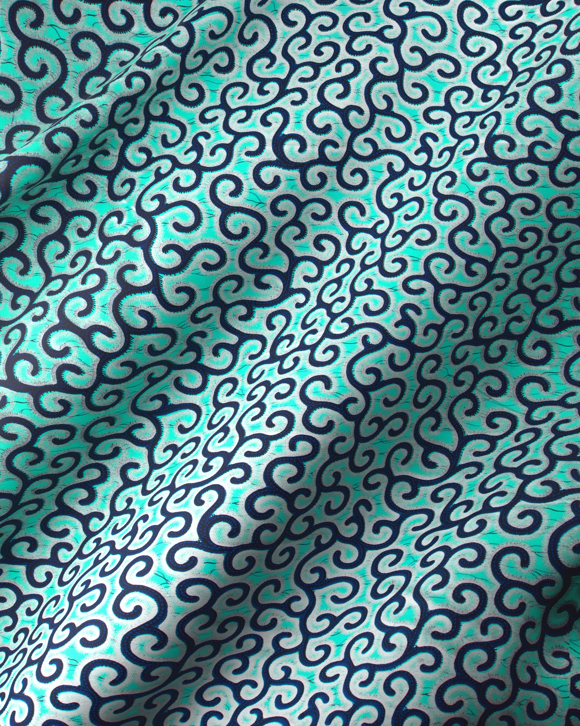 Wax Hollandais | VL0H907.241 | Silver Embellished – Vlisco