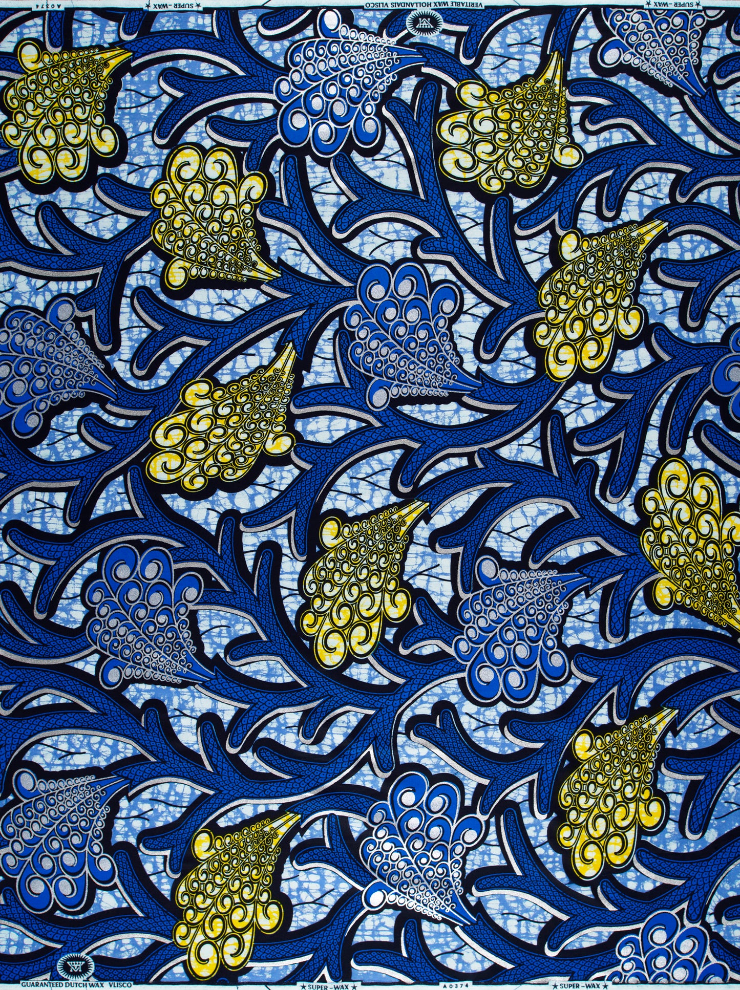 Super-Wax | VLA0374.029 | Silver Embellished – Vlisco