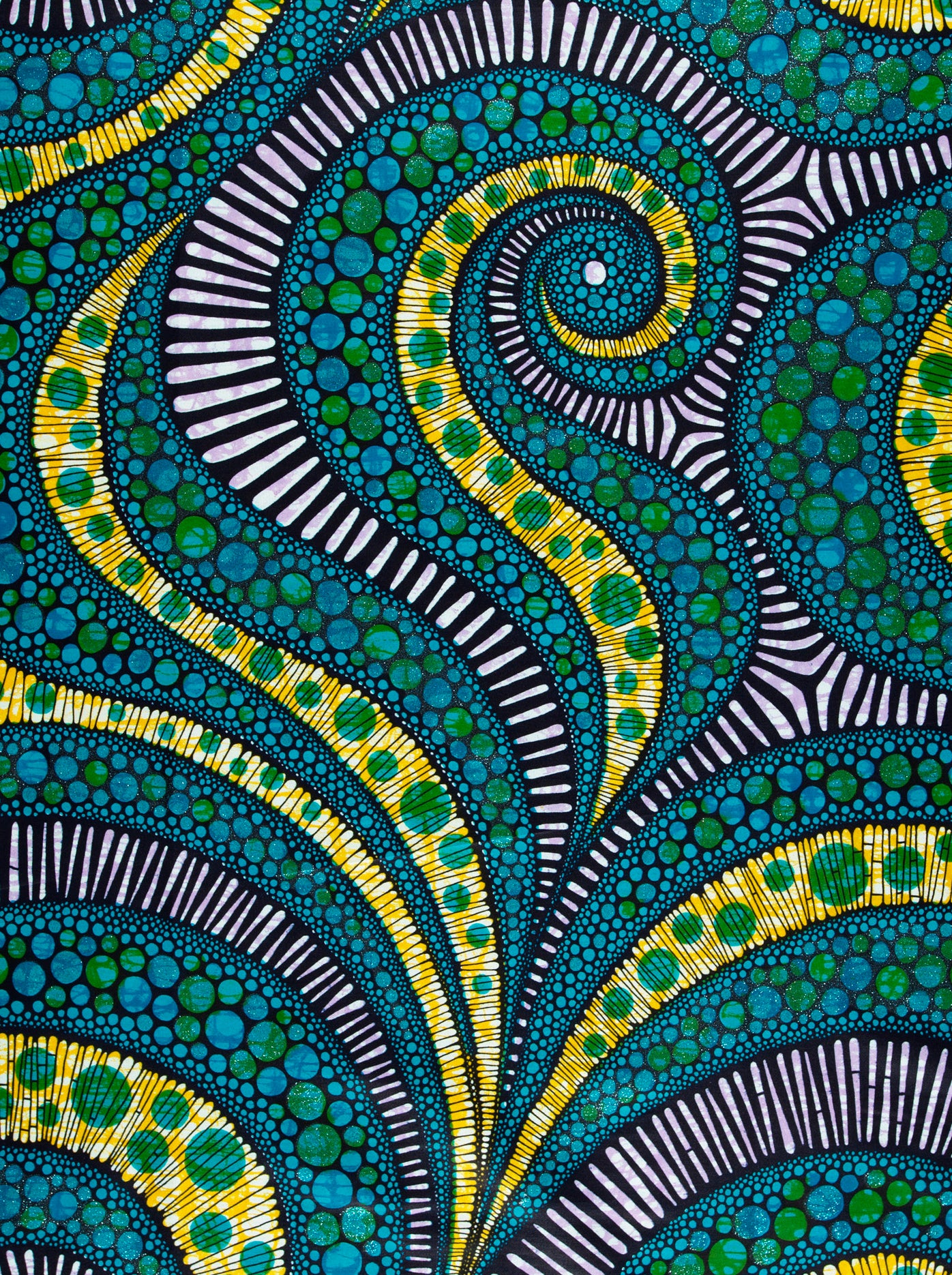 Grand Super-Wax | VLS1716.013 | Pale Blue Shine Embellished – Vlisco