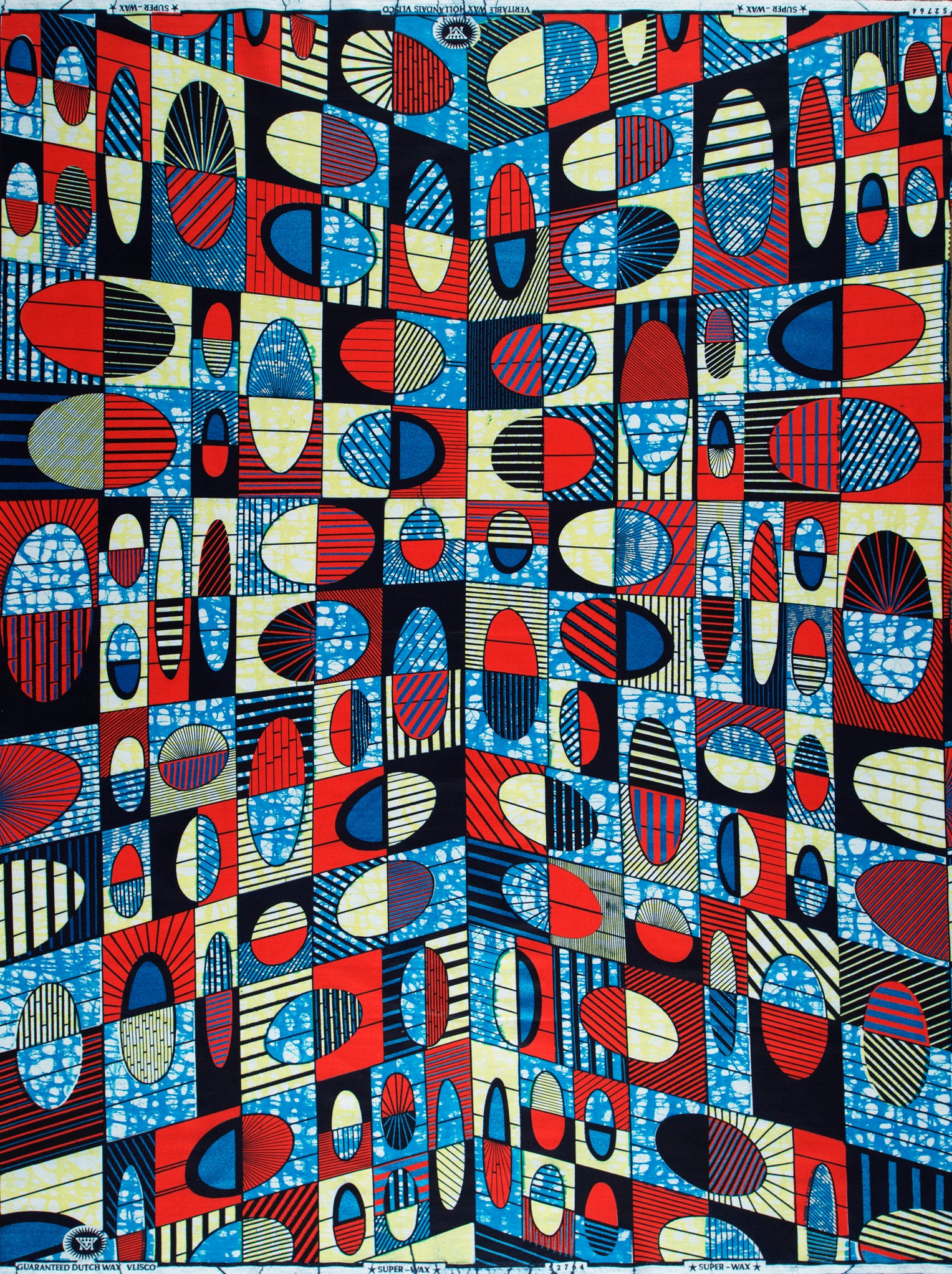 Super-Wax | VLS2764.005 | Royal Blue Embellished – Vlisco