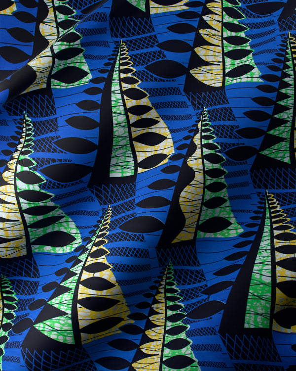 VLISCO Super Wax | Luxury fabrics with two-coloured crackling effect ...